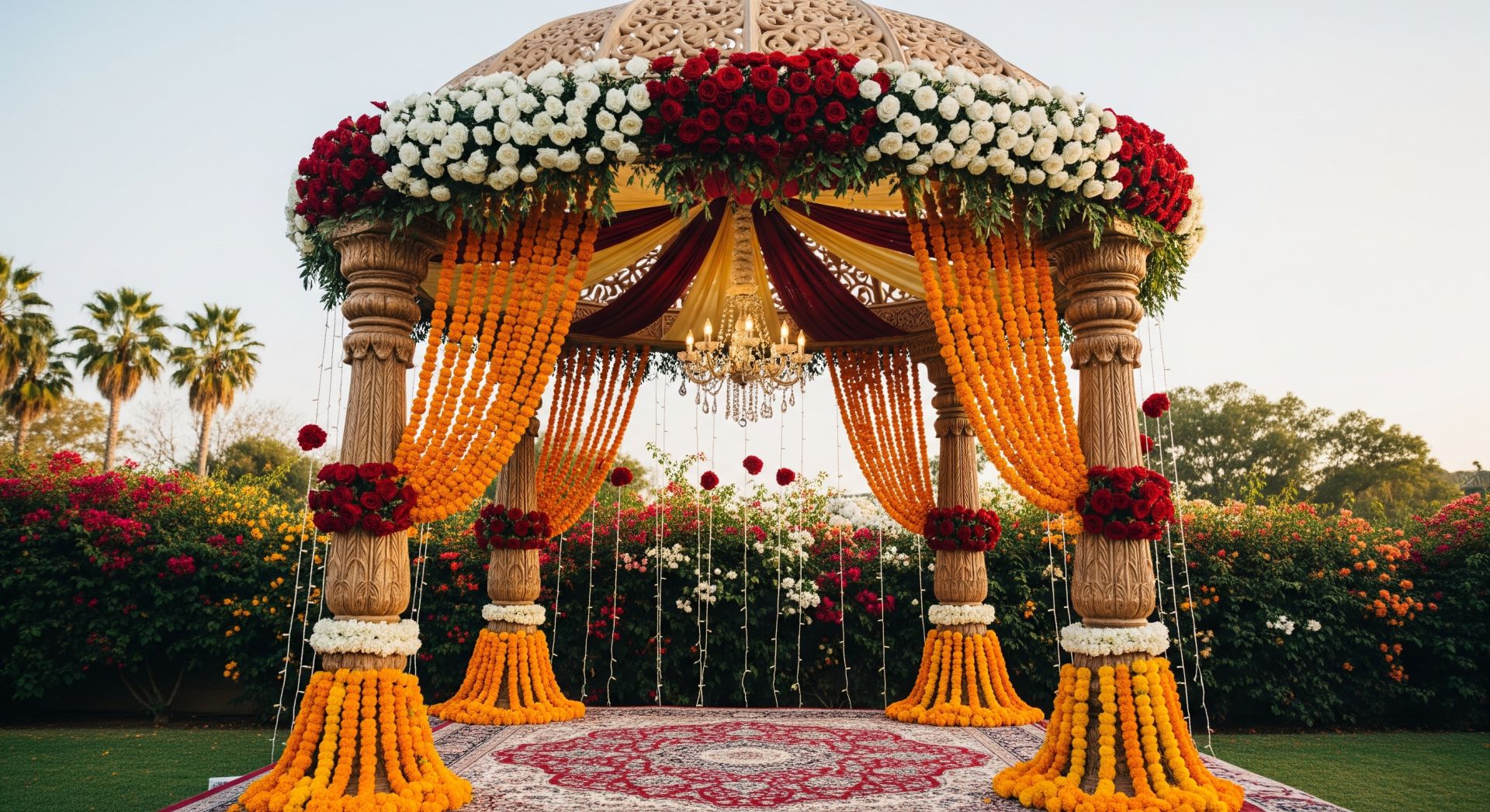 Luxury Hindu Wedding Mandaps in the UK - Hindu Wedding Mandap